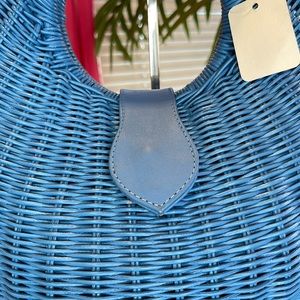 Bags | Matilda Blue Handbag | Poshmark